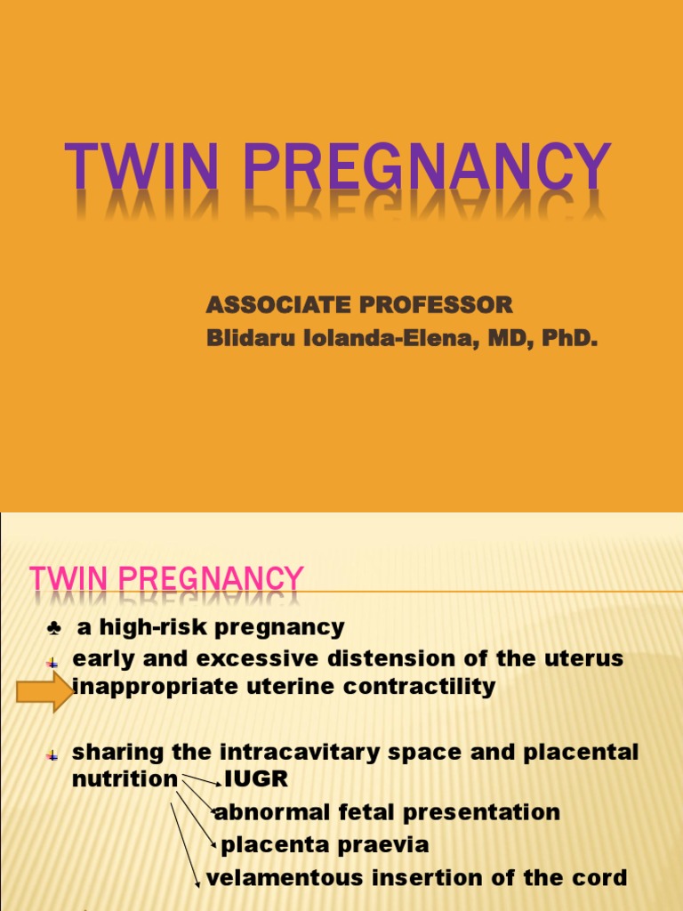 9 Twin Pregnancy2 | PDF | Twin | Childbirth