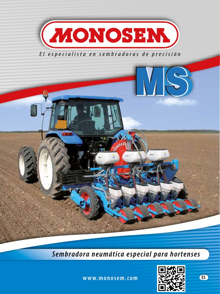 catálogo Monosem MS | PDF | Siembra | Naturaleza