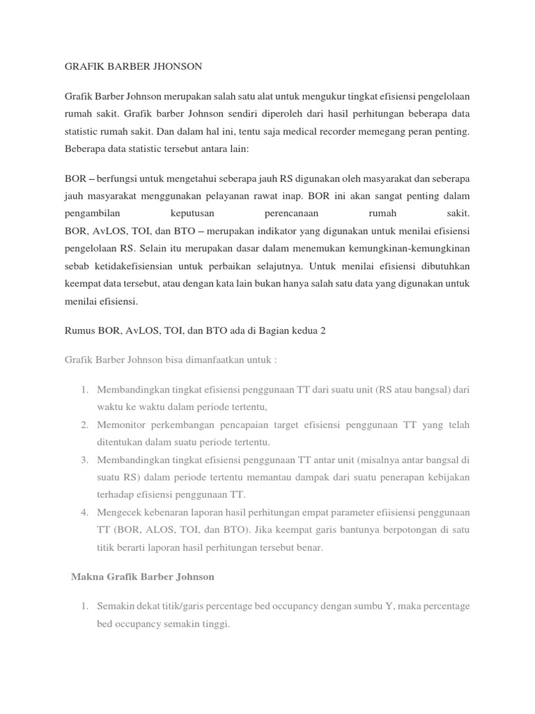 Parameter dan Cara Grafik Barber Johnson | PDF