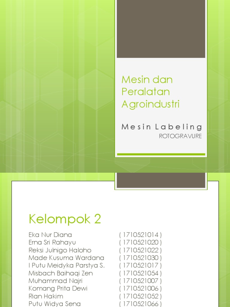 FIX Mesin Labelling | PDF