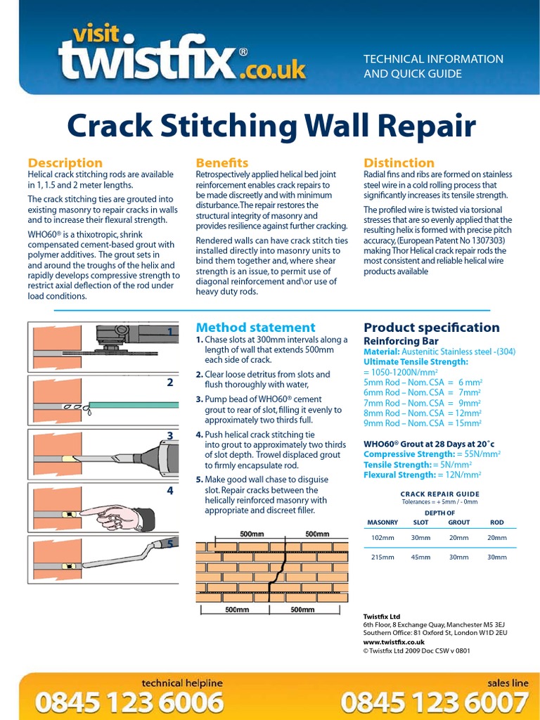 Cracking in Brickwork | PDF | Masonry | Fracture
