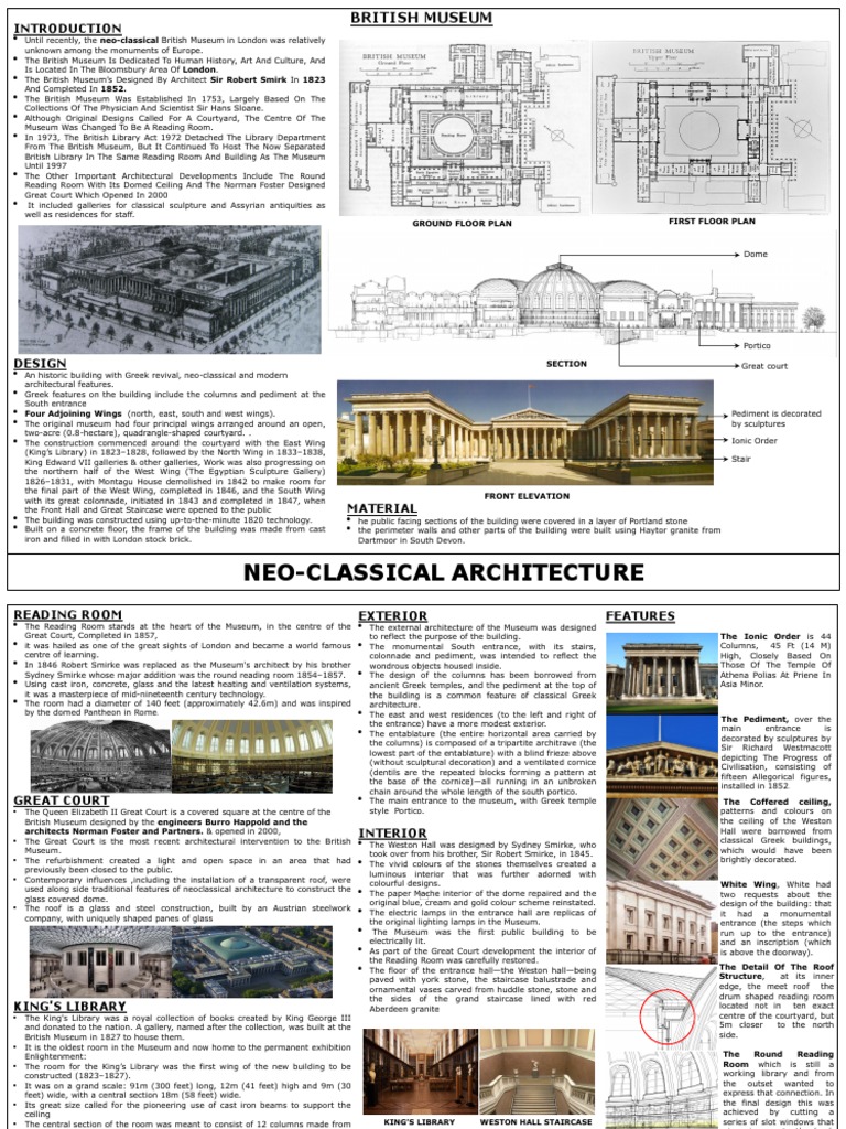 Neo Classical Building | PDF | British Museum | Buildings And Structures