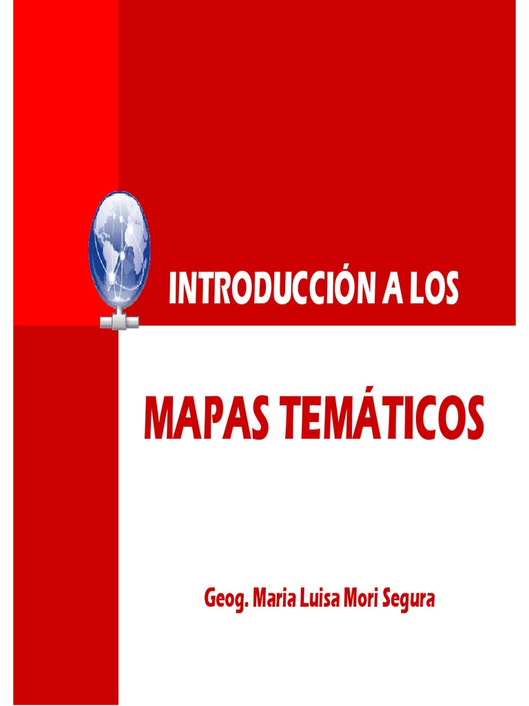 Mapas Temáticos | PDF | Métodos y materiales de enseñanza