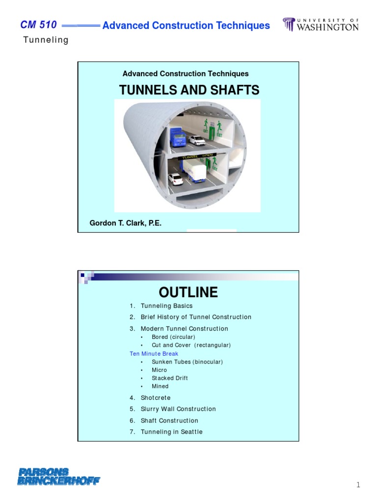 Advanced Tunneling Techniques: An In-Depth Look at Modern Tunnel ...
