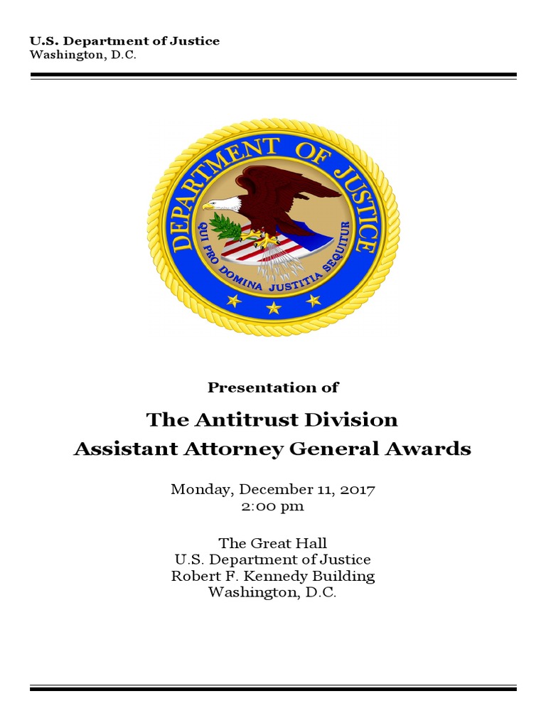 Aag Awards Program December 2017 Press 0 | PDF