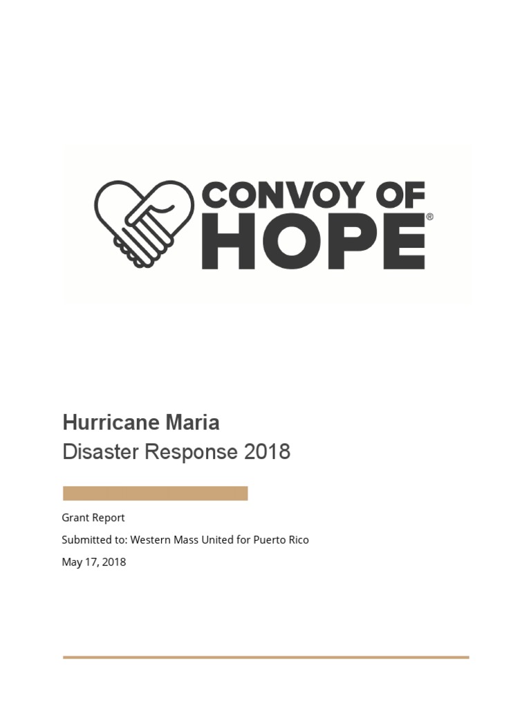 Convoyof Hope | PDF