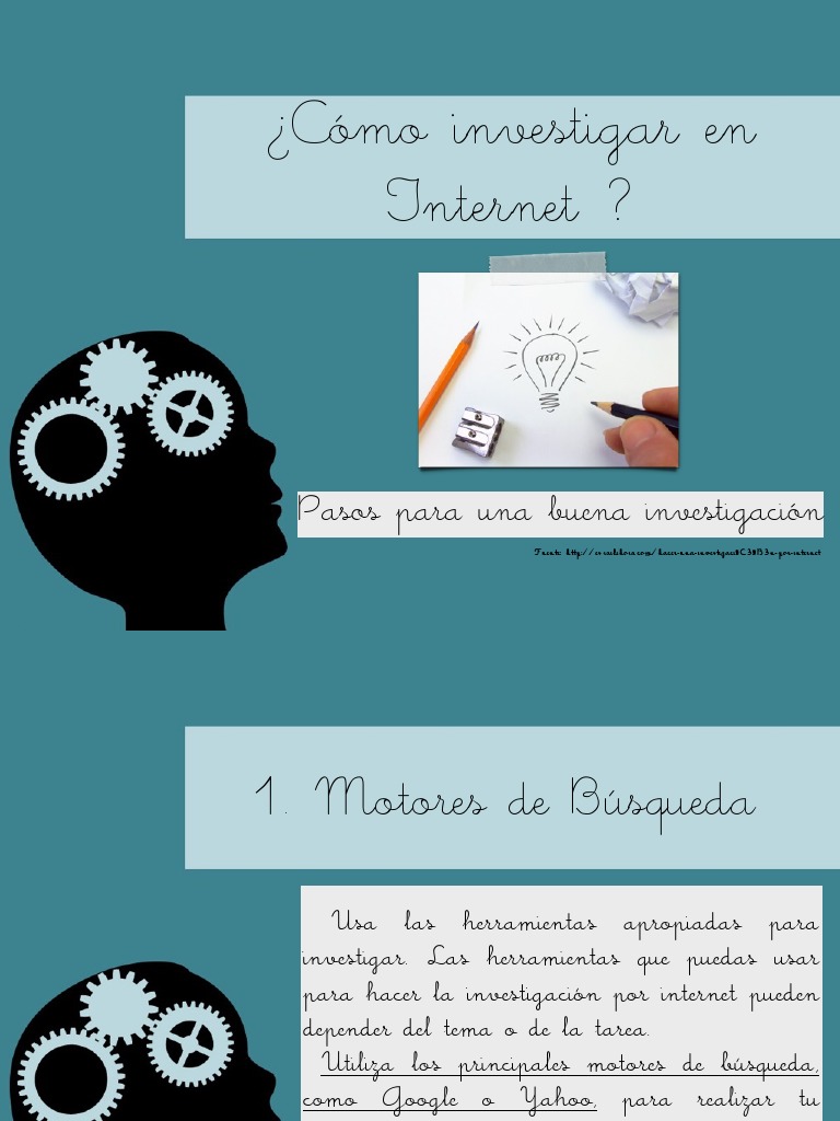 Cómo Investigar en Internet | PDF | Red mundial | Internet y web