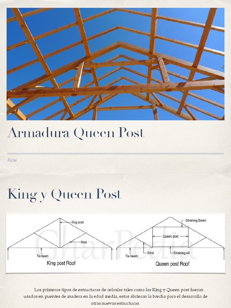 Queen Post Truss | PDF