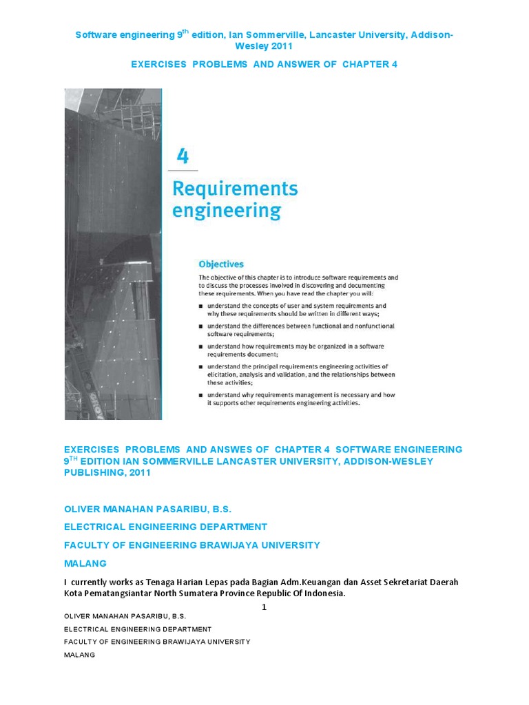 E X e R C I S e S Chapter 4 and Answers | PDF | Automated Teller Machine | Financial Transaction