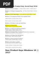 Use These Generic Keys For Installation and Activation of Windows 10 ...
