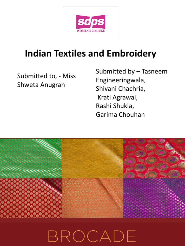 An In-Depth Look at Indian Textiles: A Guide to Brocade Weaving Traditions, Designs, and Care ...