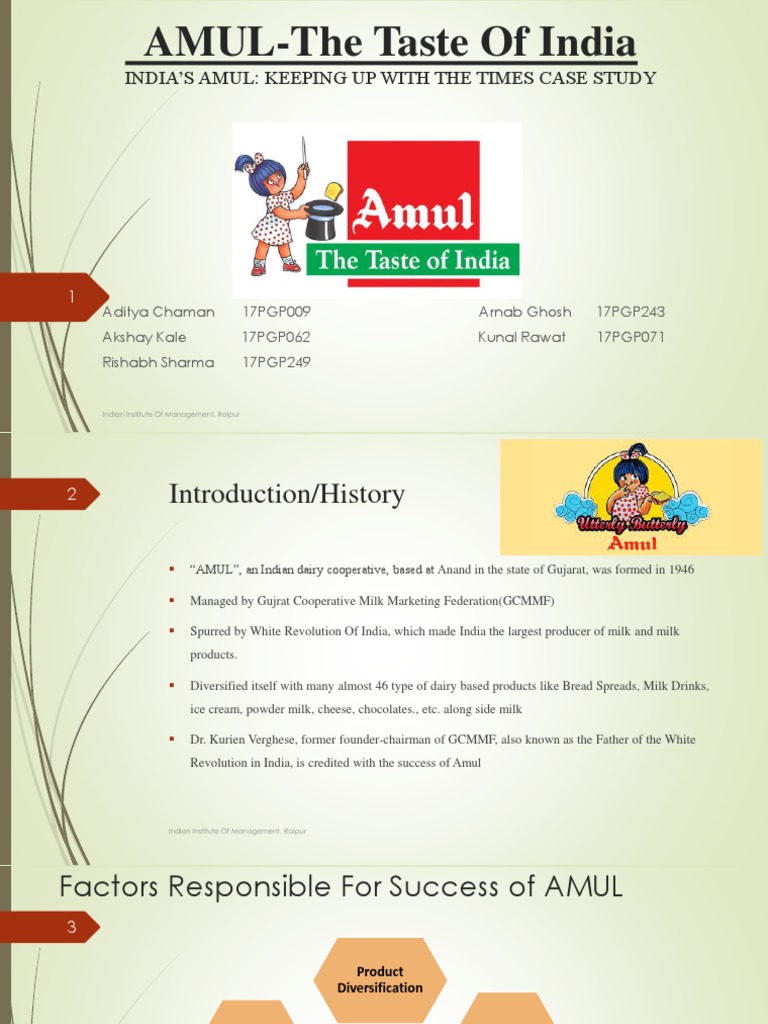 Amul Case Study | PDF | Brand | Marketing