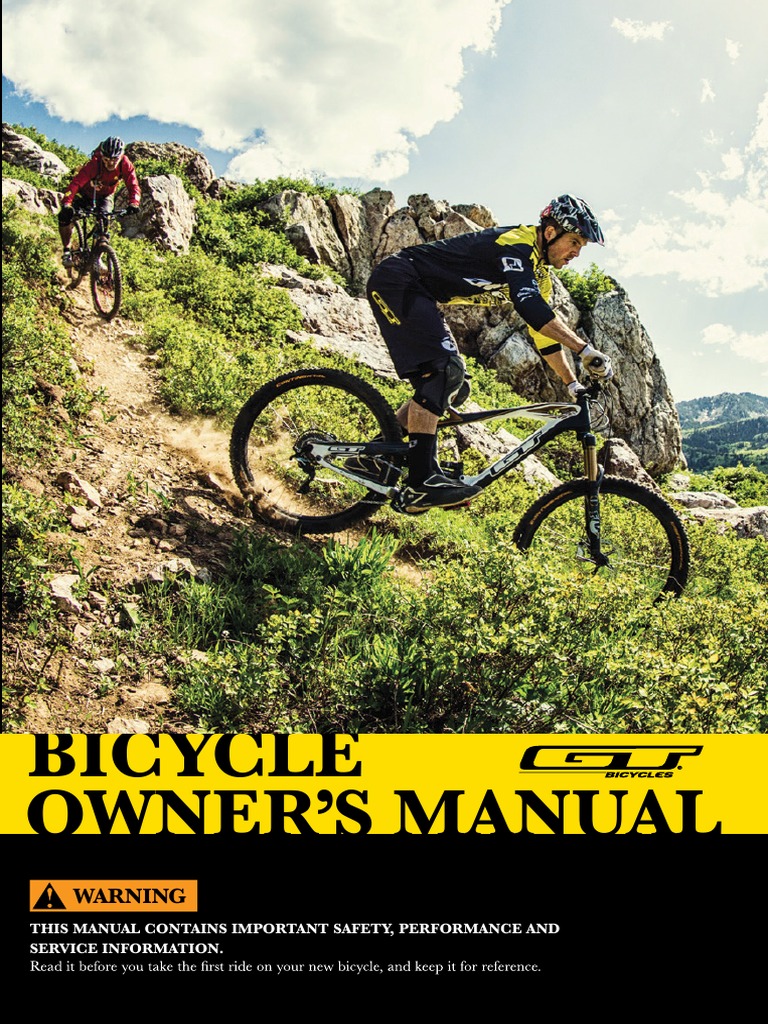 GT Bicycle OwnersManual | PDF | Tire | Adventure Travel