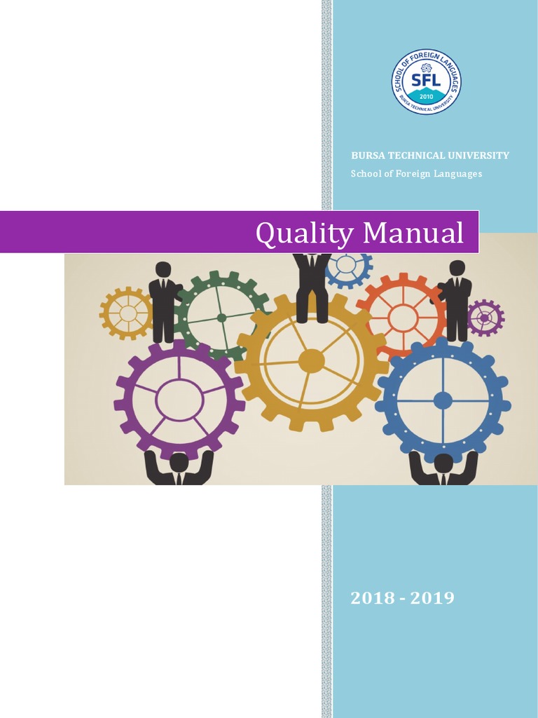 SFL - Quality Manual - 15 09 2018 8 | PDF | Educational Assessment ...