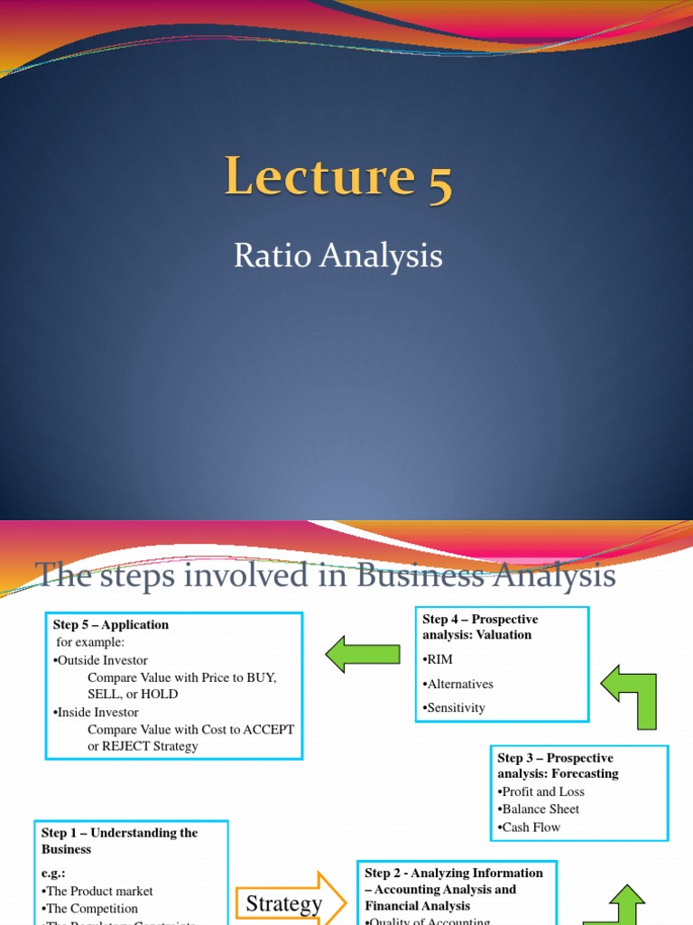 Business Ratio and Cash Flow Analysis | PDF | Cash Flow Statement ...
