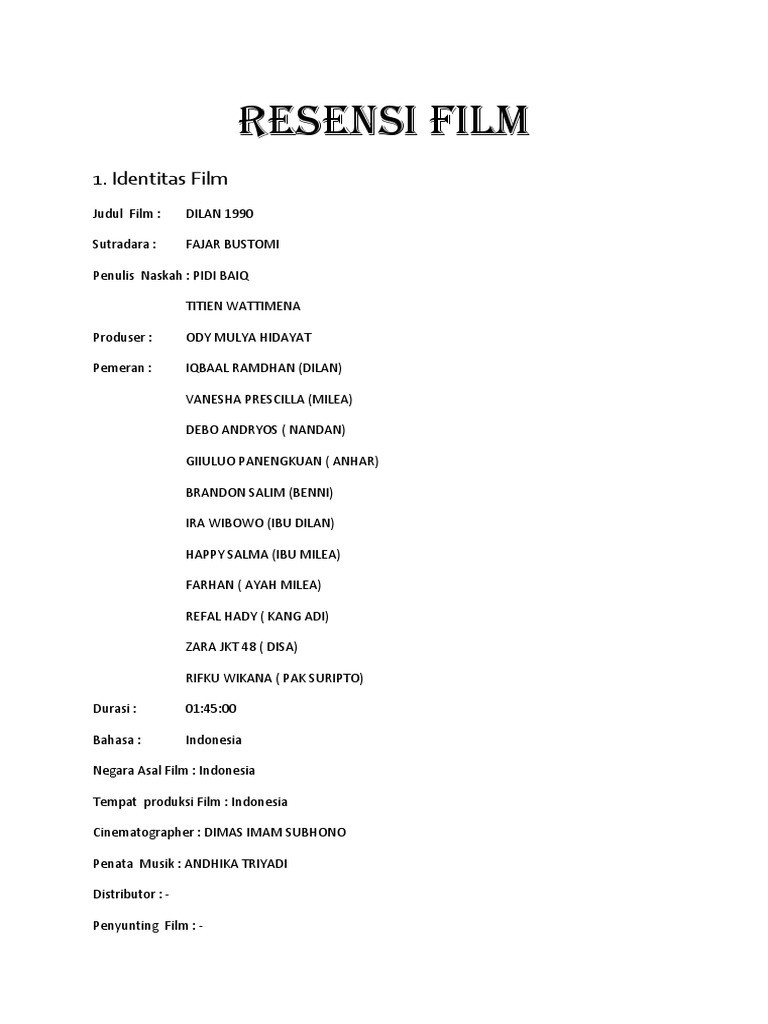 Resensi Film | PDF