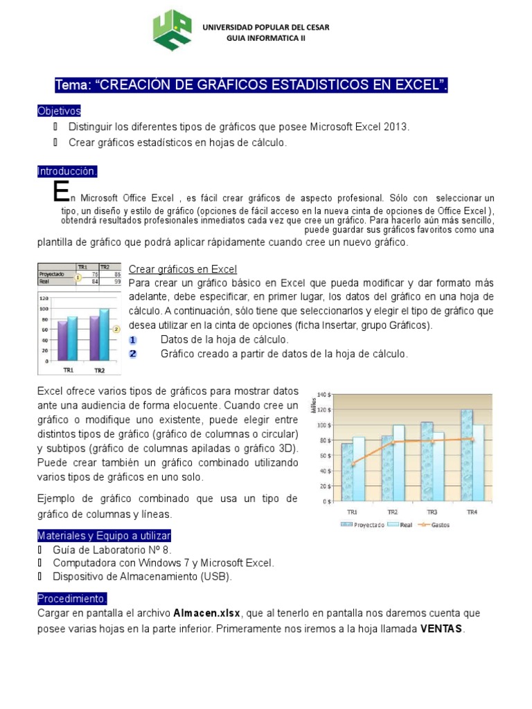 Guias para Crear Graficos | PDF | Microsoft Excel | Point and Click Guias para Crear Graficos | PDF | Microsoft Excel | Point and Click