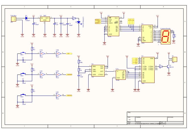 Skema Rangkaian | PDF
