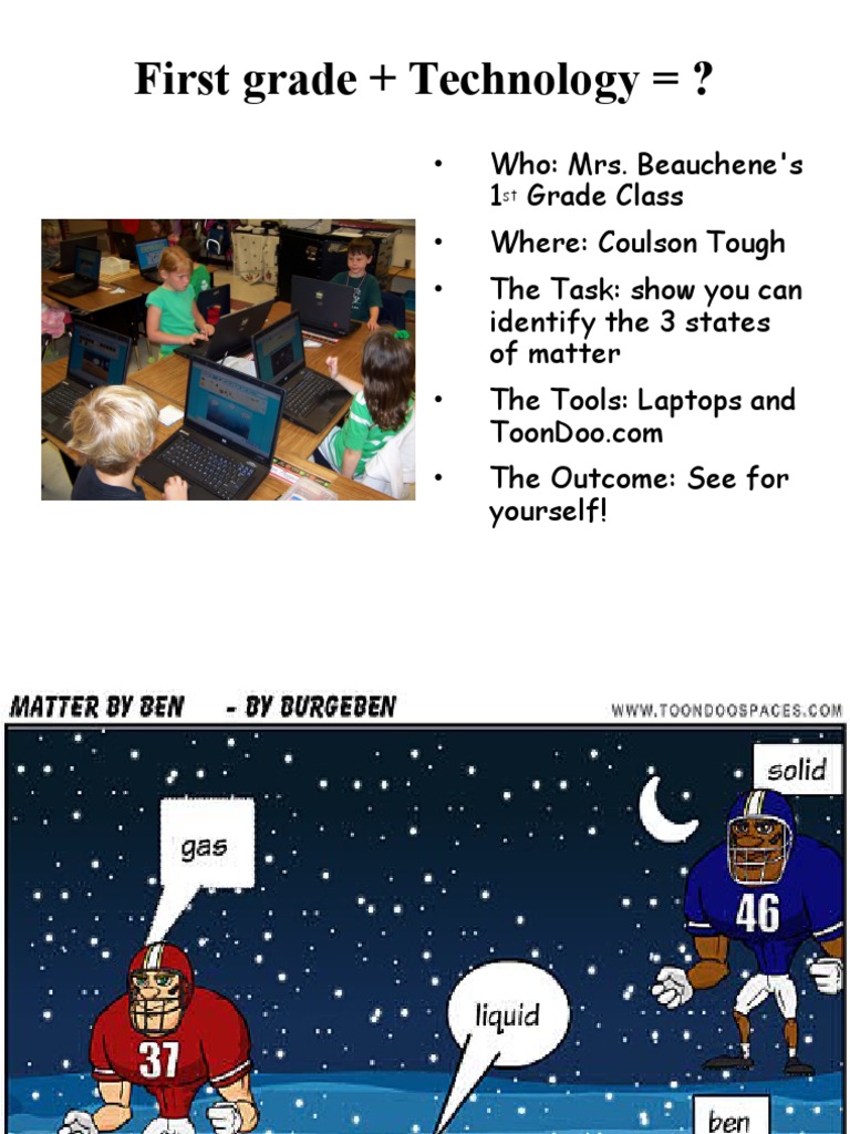 First Grade + Technology ? | PDF
