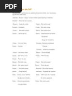 Palabras Homófonas con C, S y Z | PDF | Alimentos