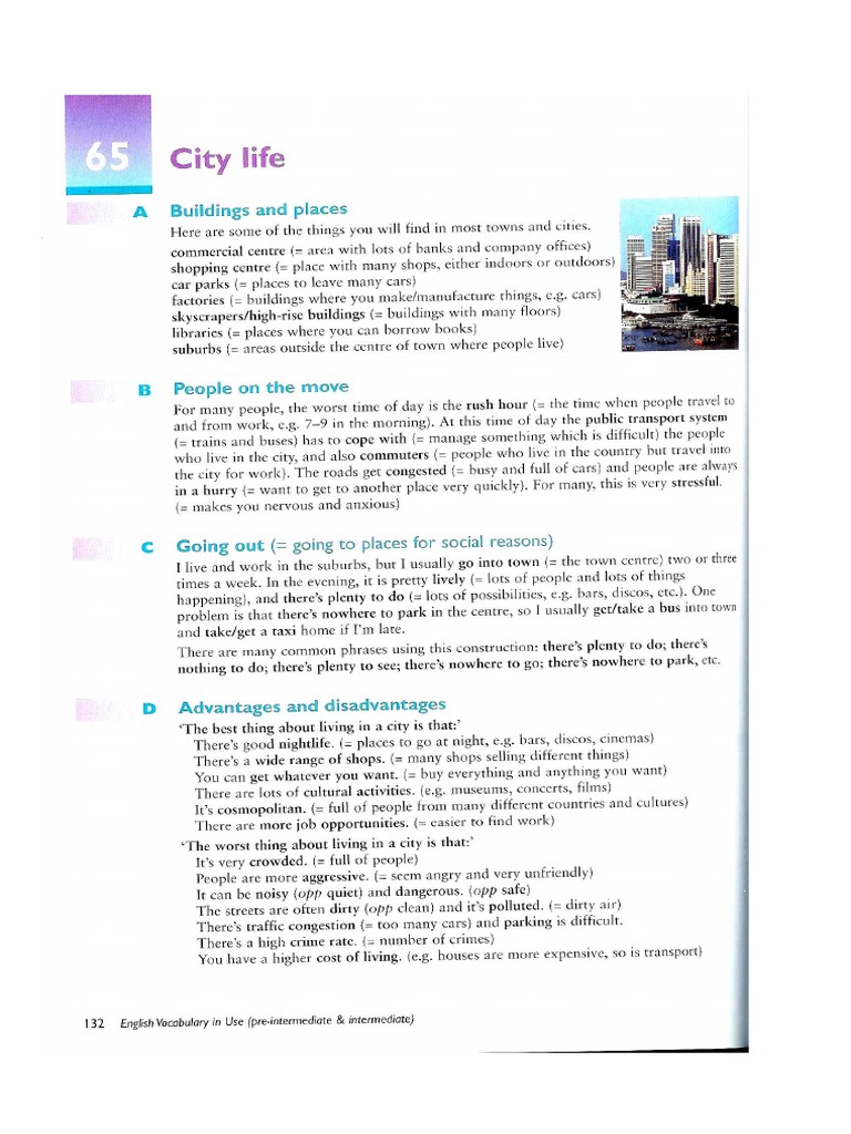 CITY LIFE Vs COUNTRY LIFE | PDF