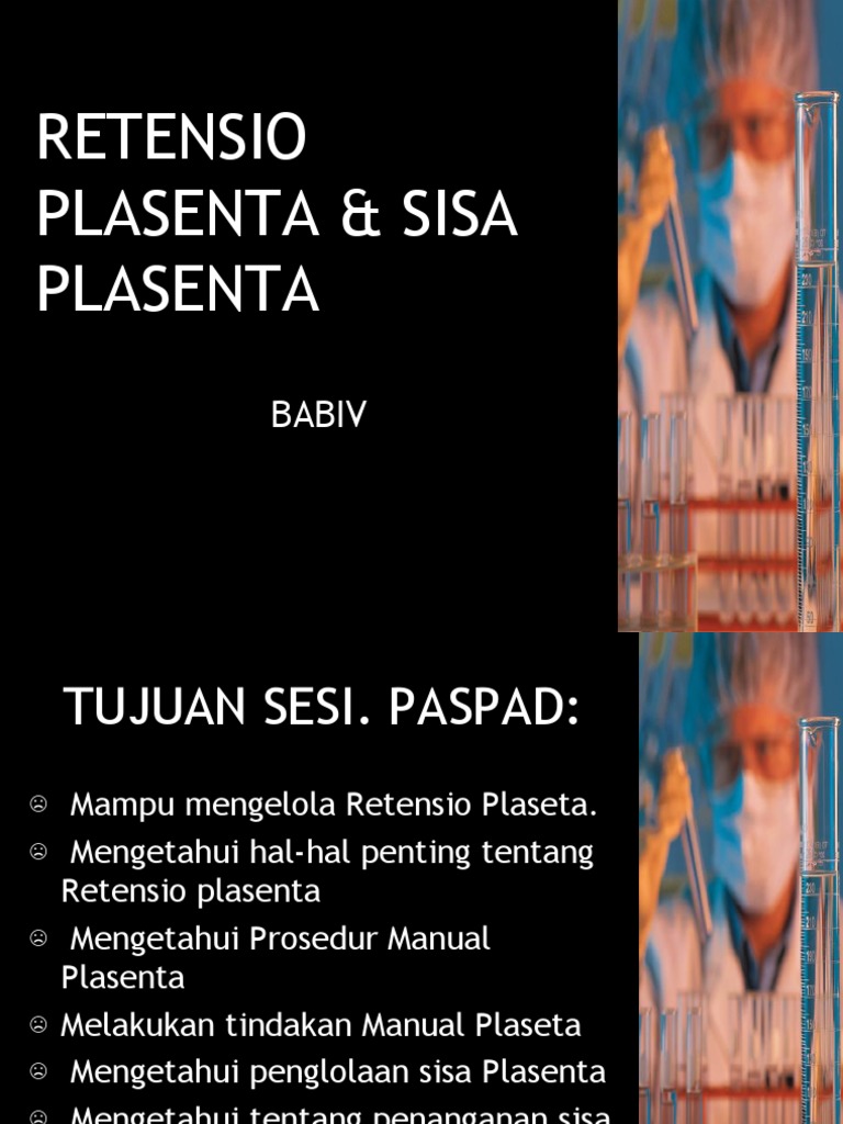 Retensio Plasenta & Sisa Plasenta | PDF