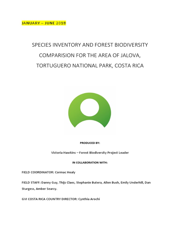Biodiversity Report English | PDF | Biodiversity | Forests