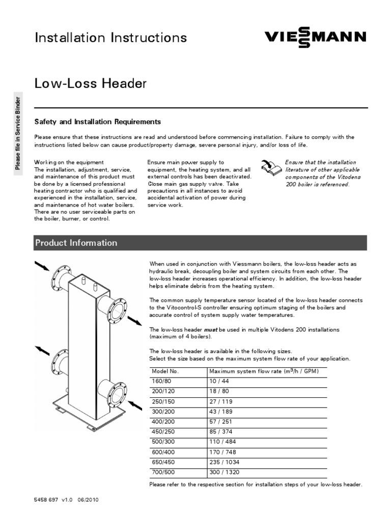 Low-Loss Header PDF | PDF | Electrical Connector | Pump
