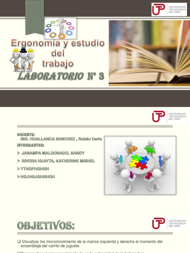 Ergonomia Laboratorio 3 | PDF | Factores humanos y ergonomía