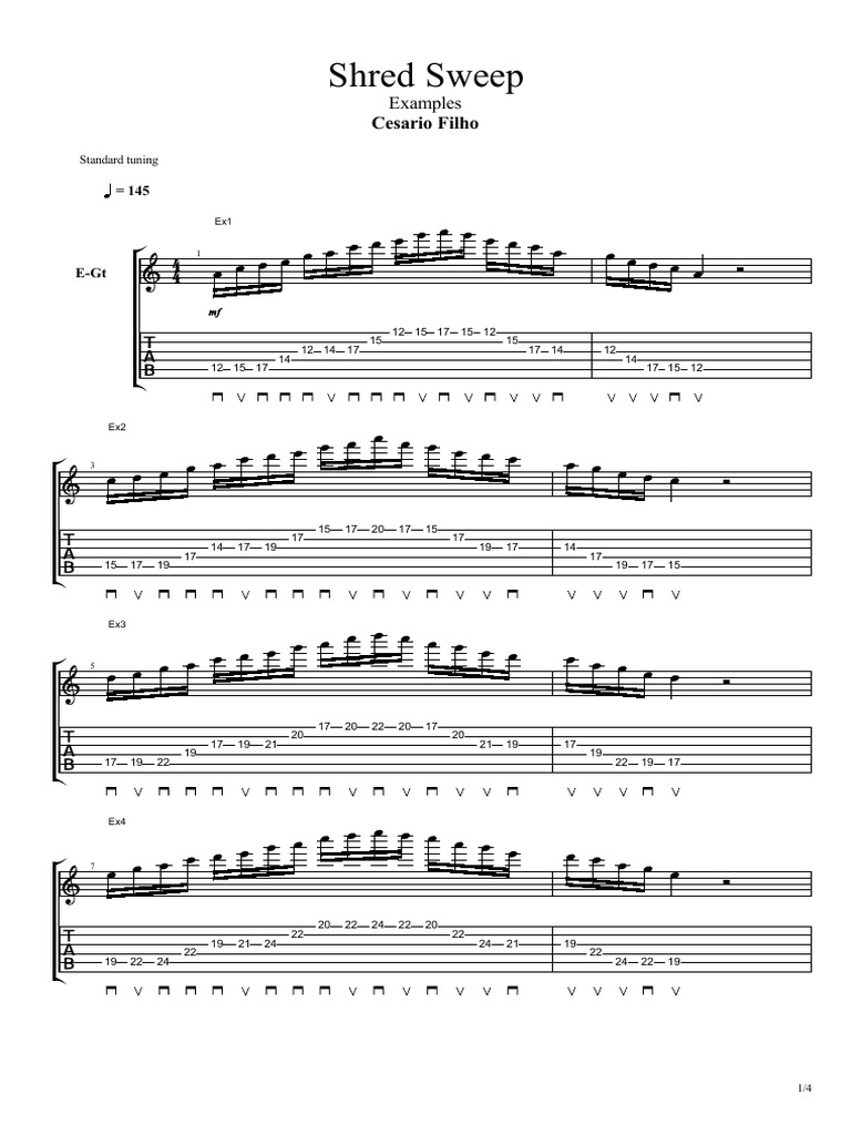 Sweep Examples | PDF