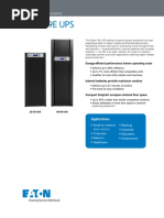 Eaton 93t Ups Datasheet | PDF | Alternating Current | Electricity