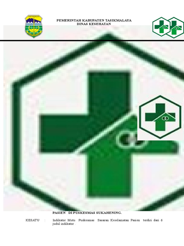 9.3.2 Indikator Mutu Dan Sasaran Keselamatan Pasien | PDF
