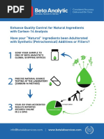 ASTM D6866 For Biobased Products | PDF | Radiocarbon Dating | Carbon ...