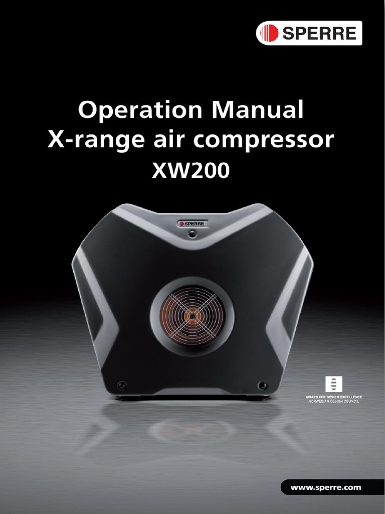 XW200 Compressor Operation Manual | PDF | Menu (Computing) | Backlight