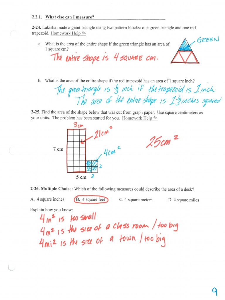 CPM 1 Chapter 2 Section 2 HW | PDF