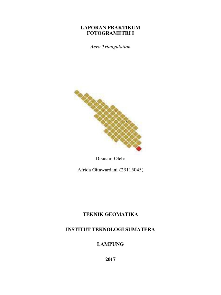 Proses Aero Triangulation dalam Fotogrametri | PDF