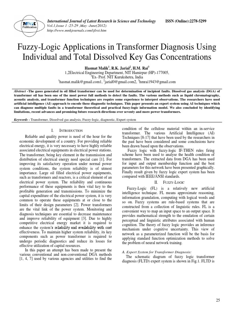 Fuzzy Logic Controllers | PDF | Reliability Engineering