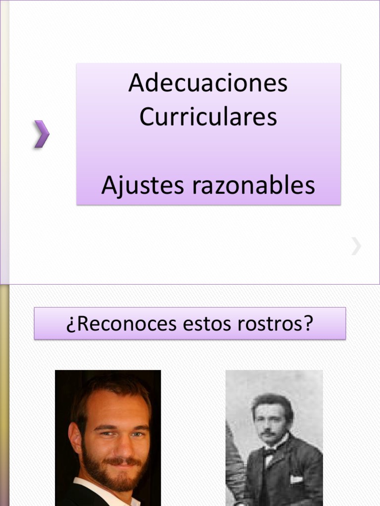 Ajustes Razonables | PDF | Albert Einstein | Educación de la primera ...