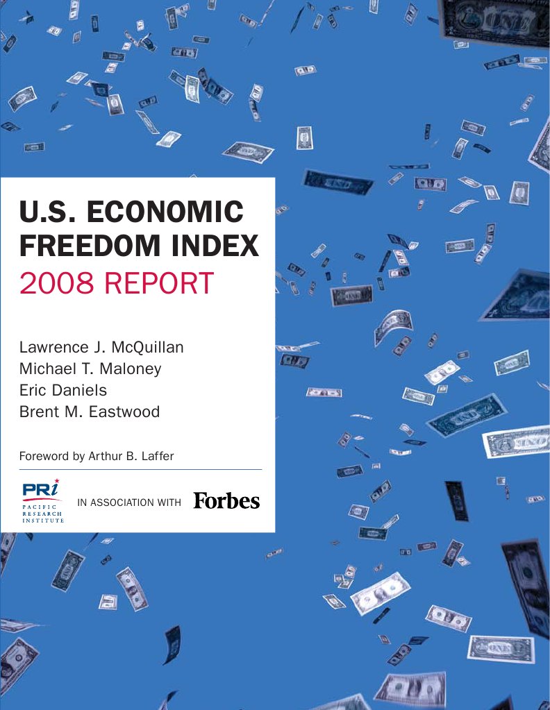 Economic Freedom Index 2008 | PDF | Liberty | The United States