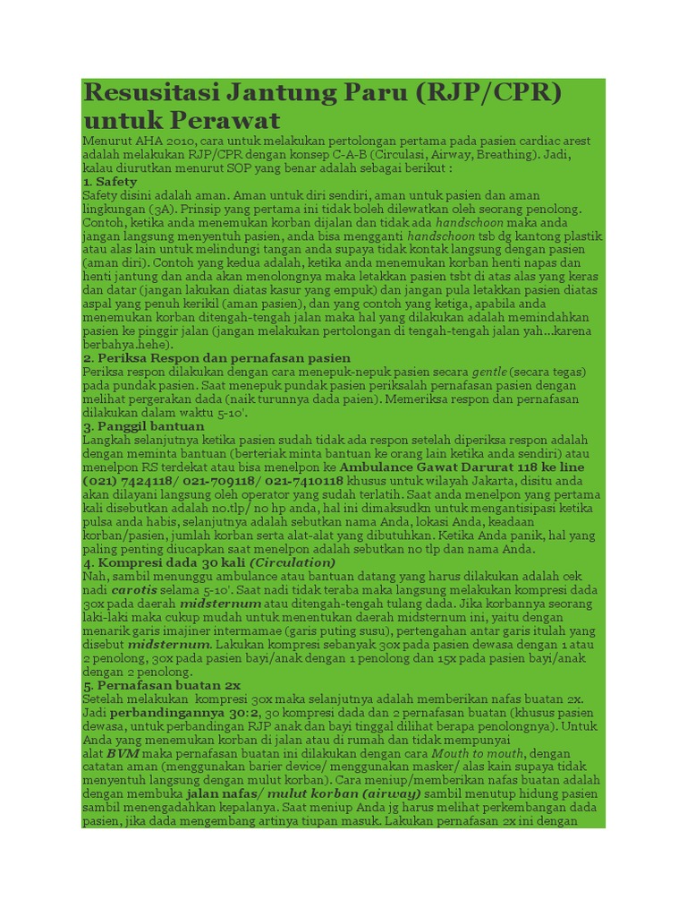 RJP, CPR | PDF