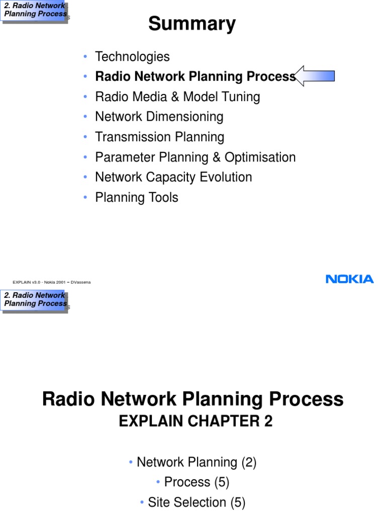 Technologies: Radio Network Planning Process | PDF | Radio | Radio Propagation