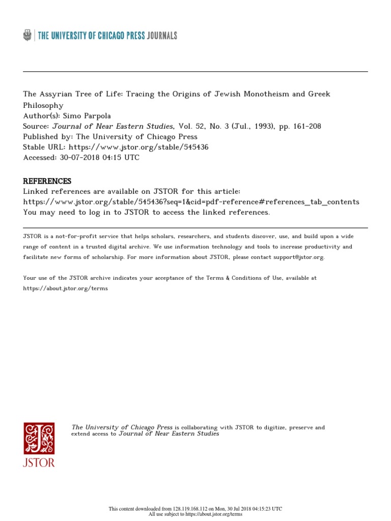 Assyrian Tree of Life | PDF | Exegesis | Oral Torah