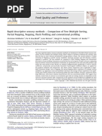 Descriptive Sensory Analysis | PDF | Odor | Perception