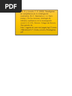 Guba & Lincoln - 2000 - Paradigmas en Competencia PDF | PDF | Paradigma | Science