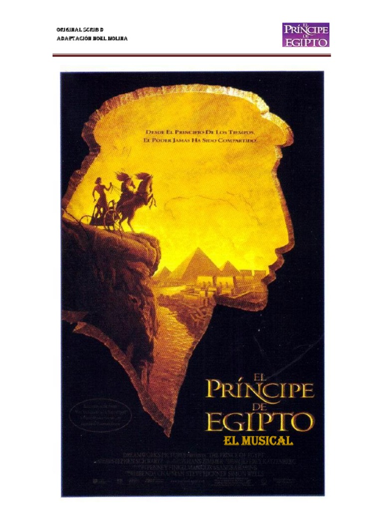 El Principe de Egipto El Musical | PDF | Moisés | faraón