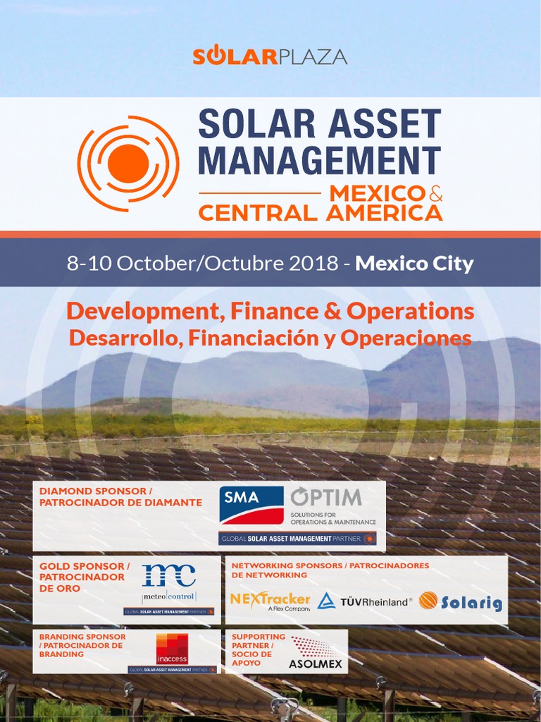 Solar Asset Management Conference 2018 | PDF | Photovoltaics | Solar Energy