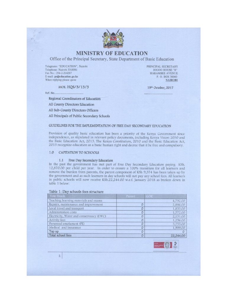 Guidelines For The Implementation of Fdse | PDF