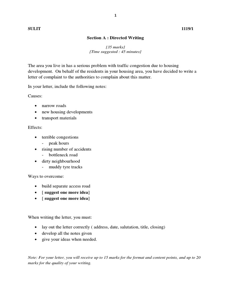 SPM Trial Paper 1 Sabah 2018 | PDF