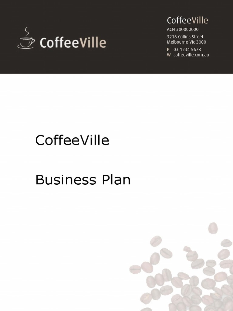 Coffee Plan | PDF