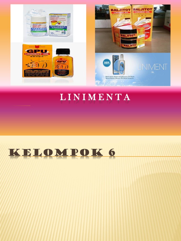 Liniment | PDF